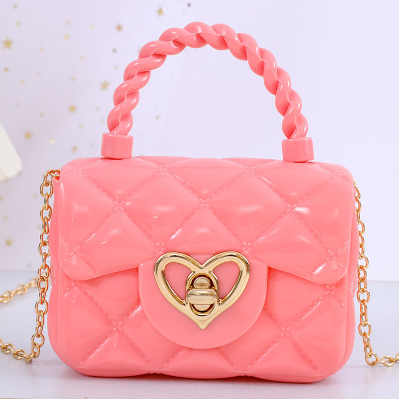 Plastic Transparent Jelly Mini Love Handbag – Go Shopping with Jill